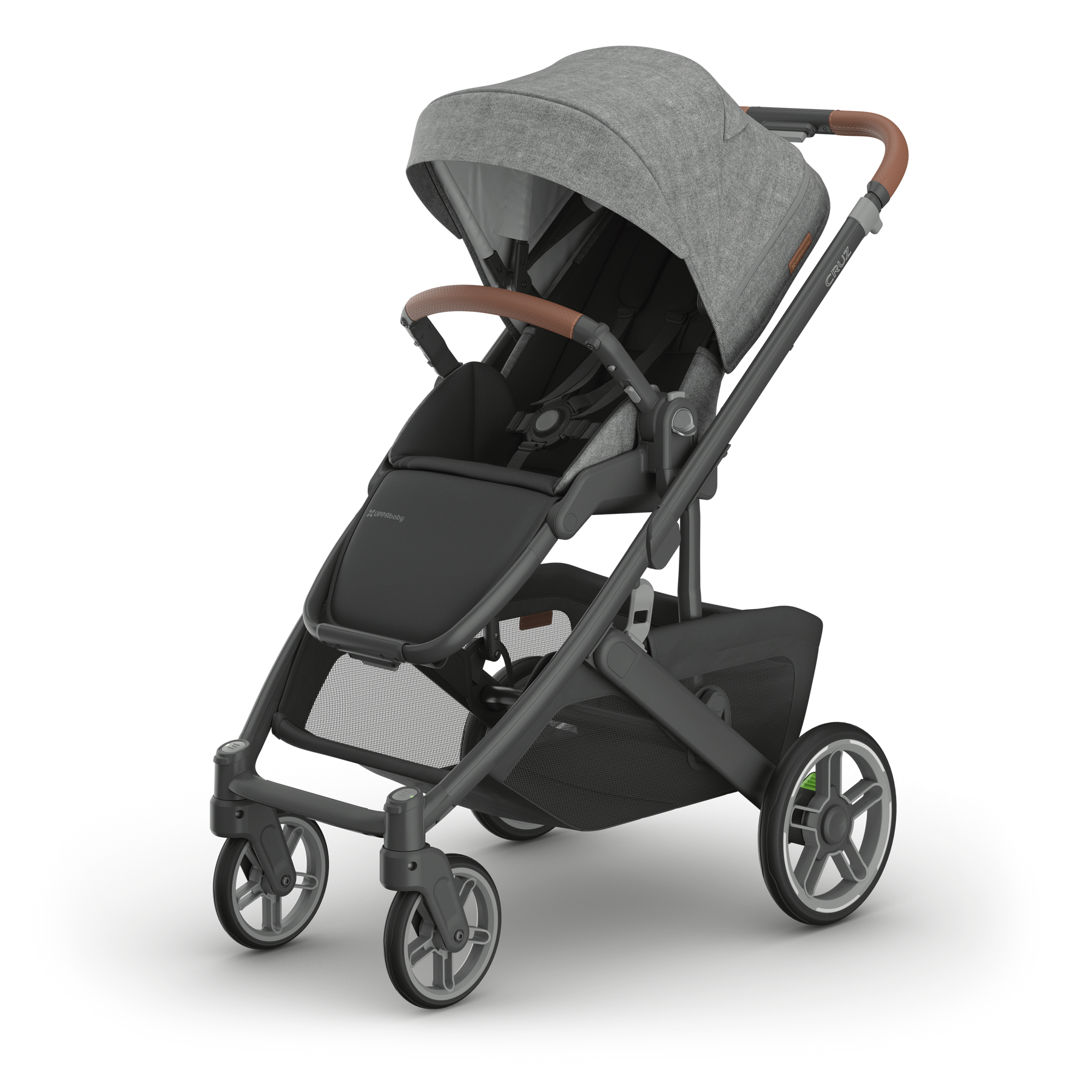 UPPAbaby Cruz V3 Pram - Greyson (Charcoal Melange / Carbon) – UPPAbaby ...
