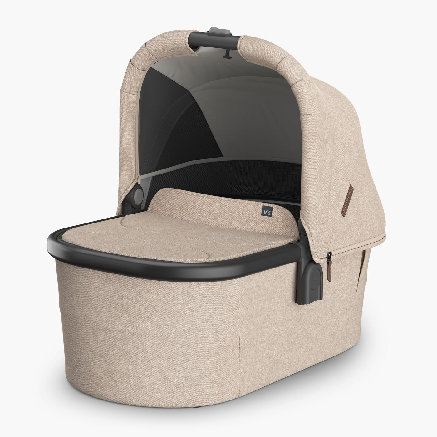 UPPAbaby V3 Bassinet - Liam (Oat Melange / Carbon) – UPPAbaby Australia