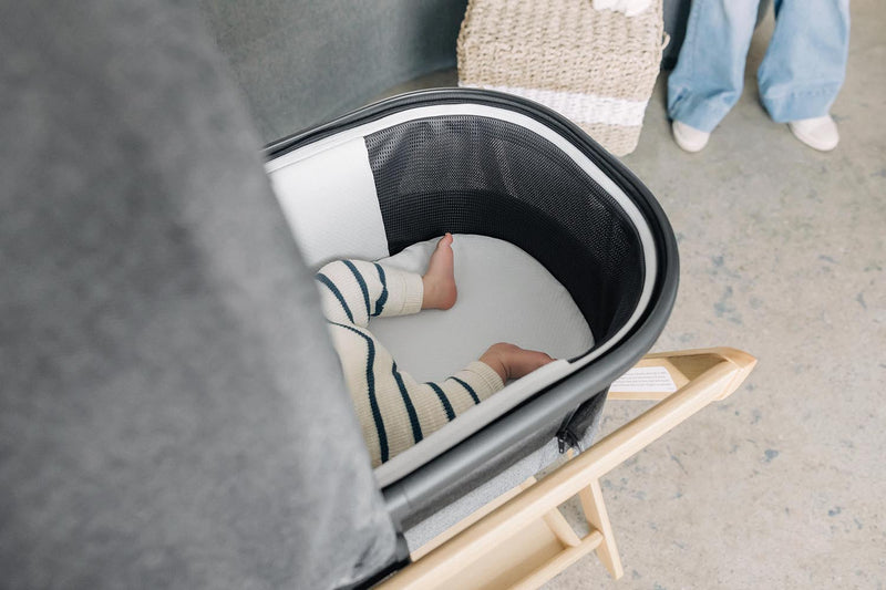 UPPAbaby V3 Bassinet - Owen (Mocha Melange) – UPPAbaby Australia
